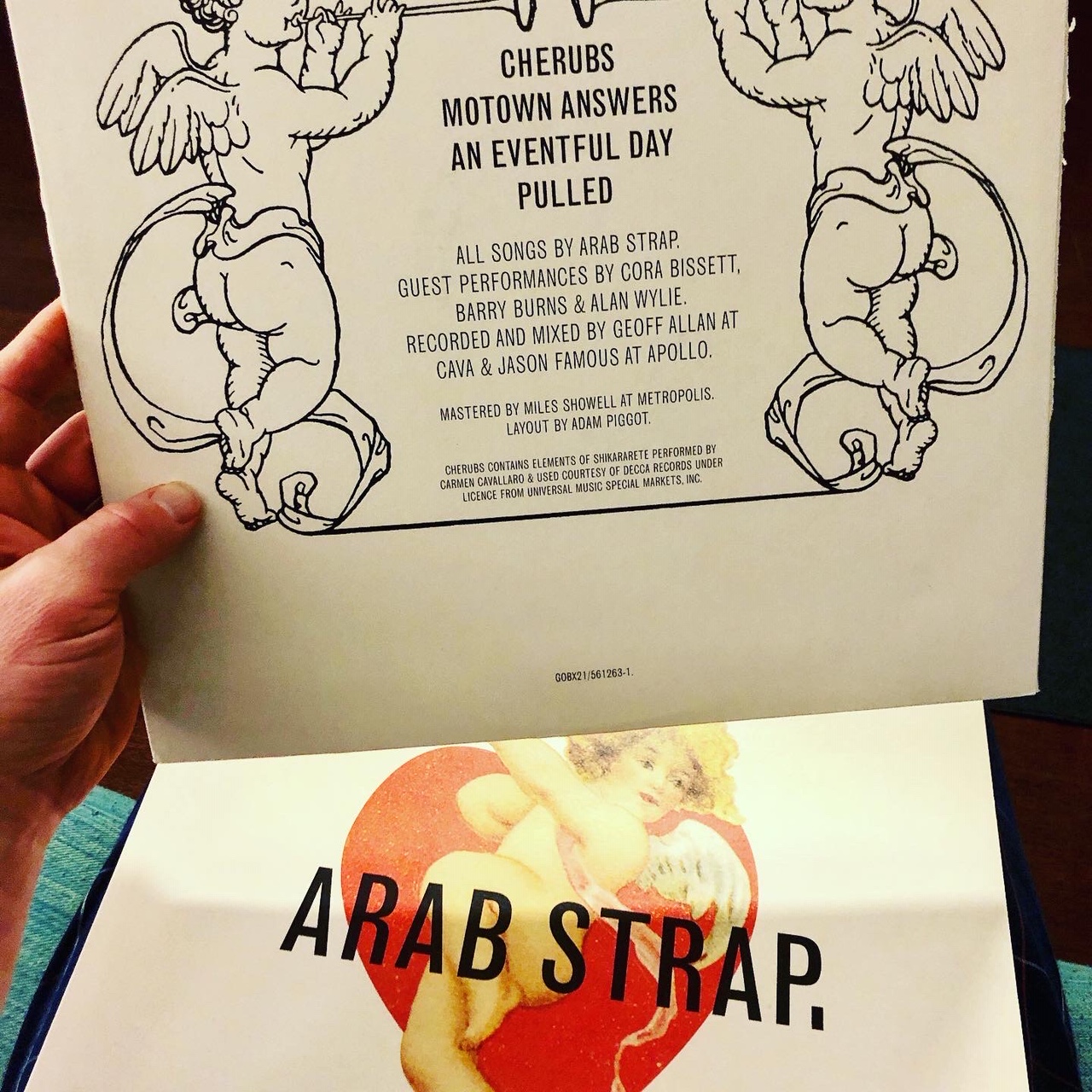 20 Years Later: The Cherubs EP by Arab Strap | FensePost